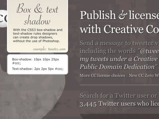 Web Design Trends 2010 - What Is CSS3 All About? | PDF