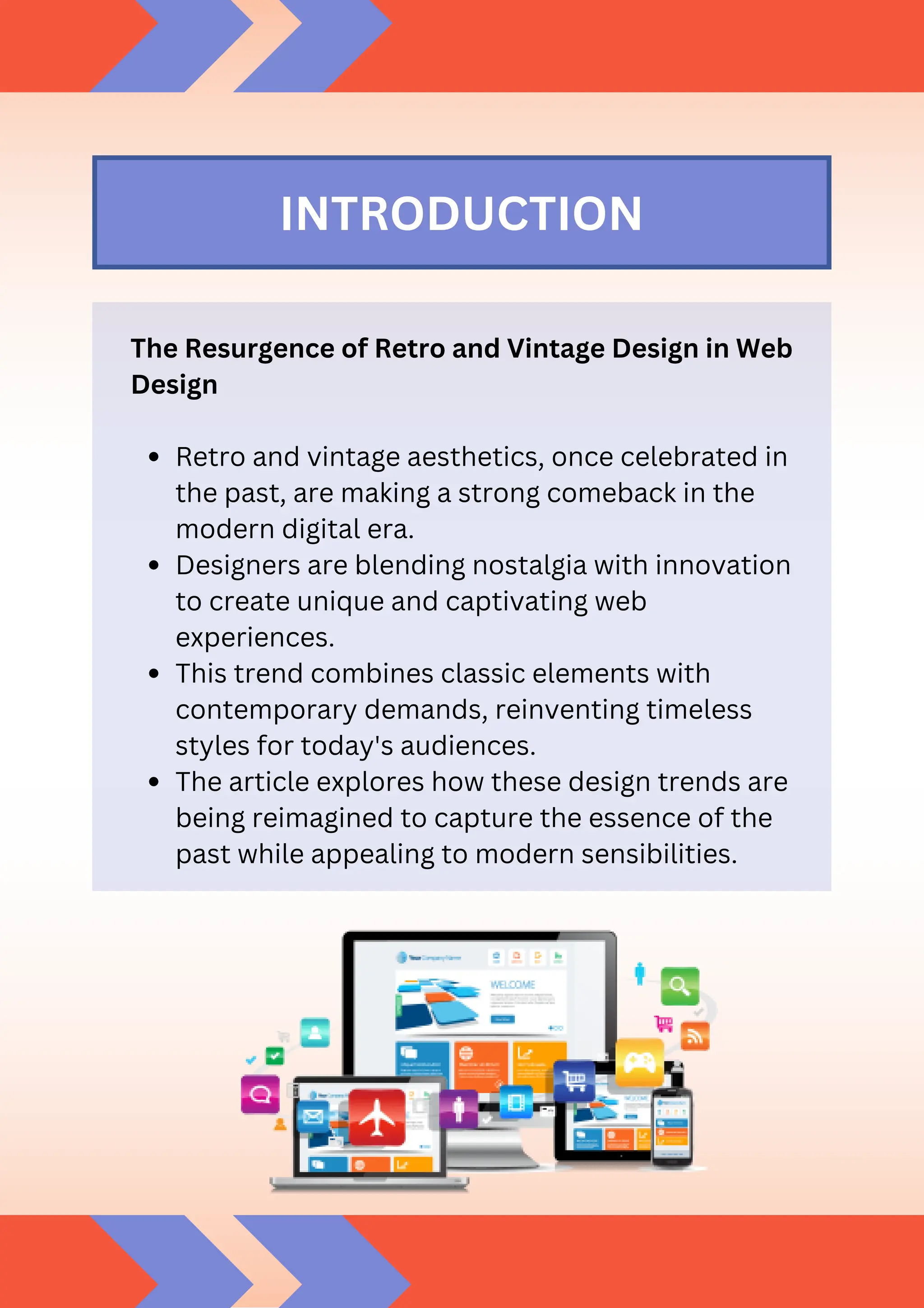 Reviving Nostalgia: Modern Takes on Retro and Vintage Web Design | PDF