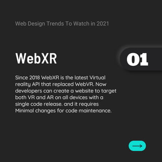 Web design trends to watch in 2021 | PDF | Web Development | Internet
