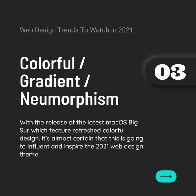 Web design trends to watch in 2021 | PDF | Web Development | Internet