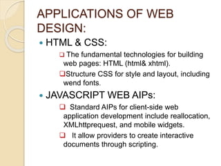 Web design unit 1 | PPTX