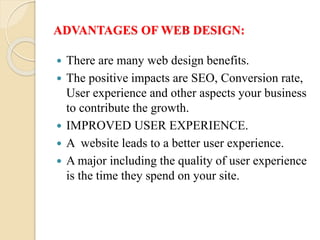 WEB DESIGN | PPTX