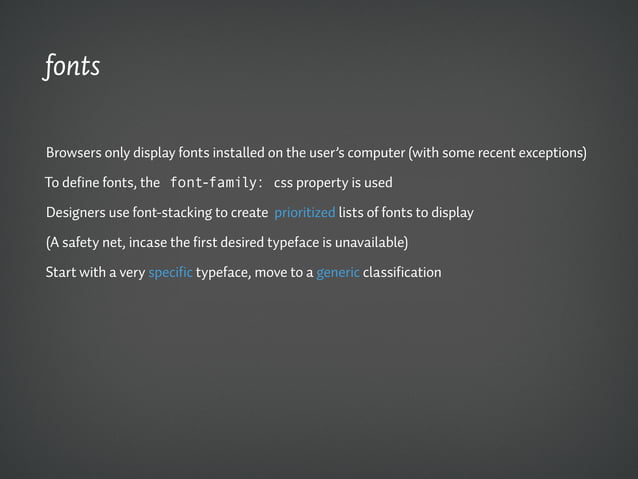 Class 2: CSS Selectors, Classes & Ids | PPT