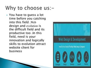 Web desingindg in a chandigarh ppt | PPT