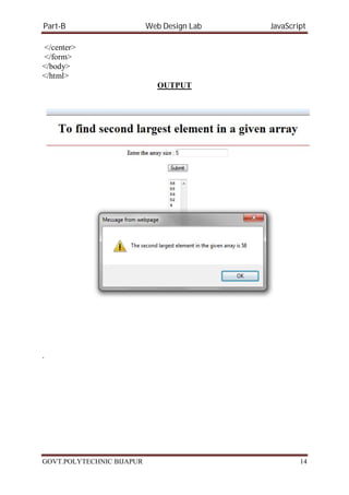Webdesing lab part-b__java_script_ | PDF