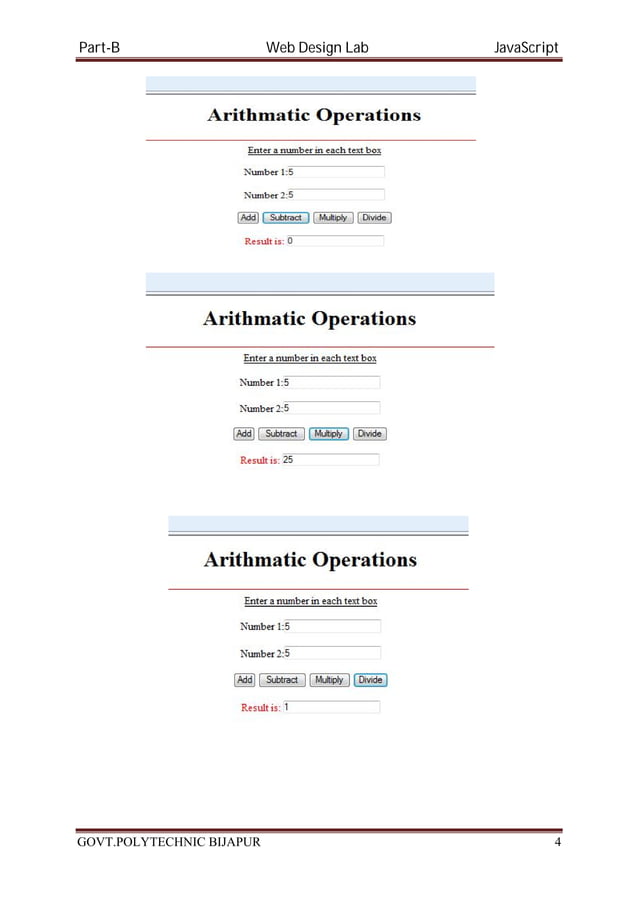 Webdesing lab part-b__java_script_ | PDF