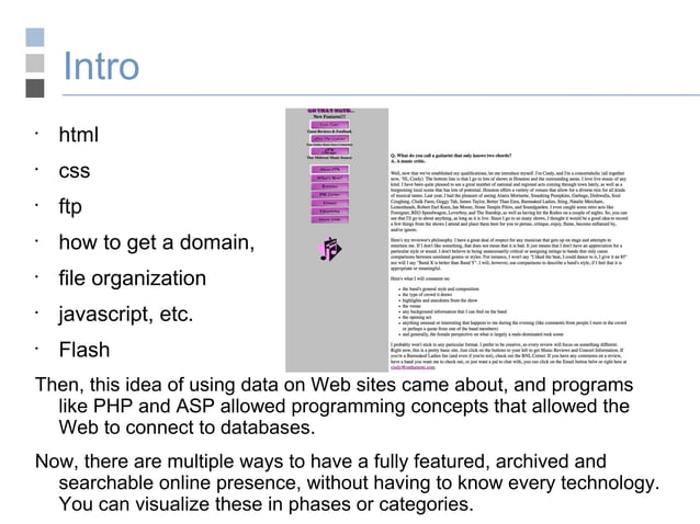 Web development | PPT