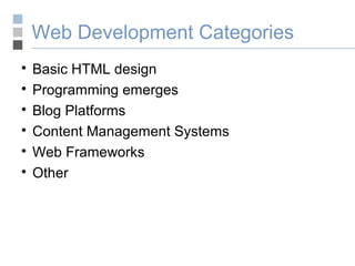 Web development | PPT
