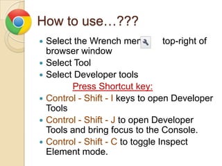 Web development tool | PPTX