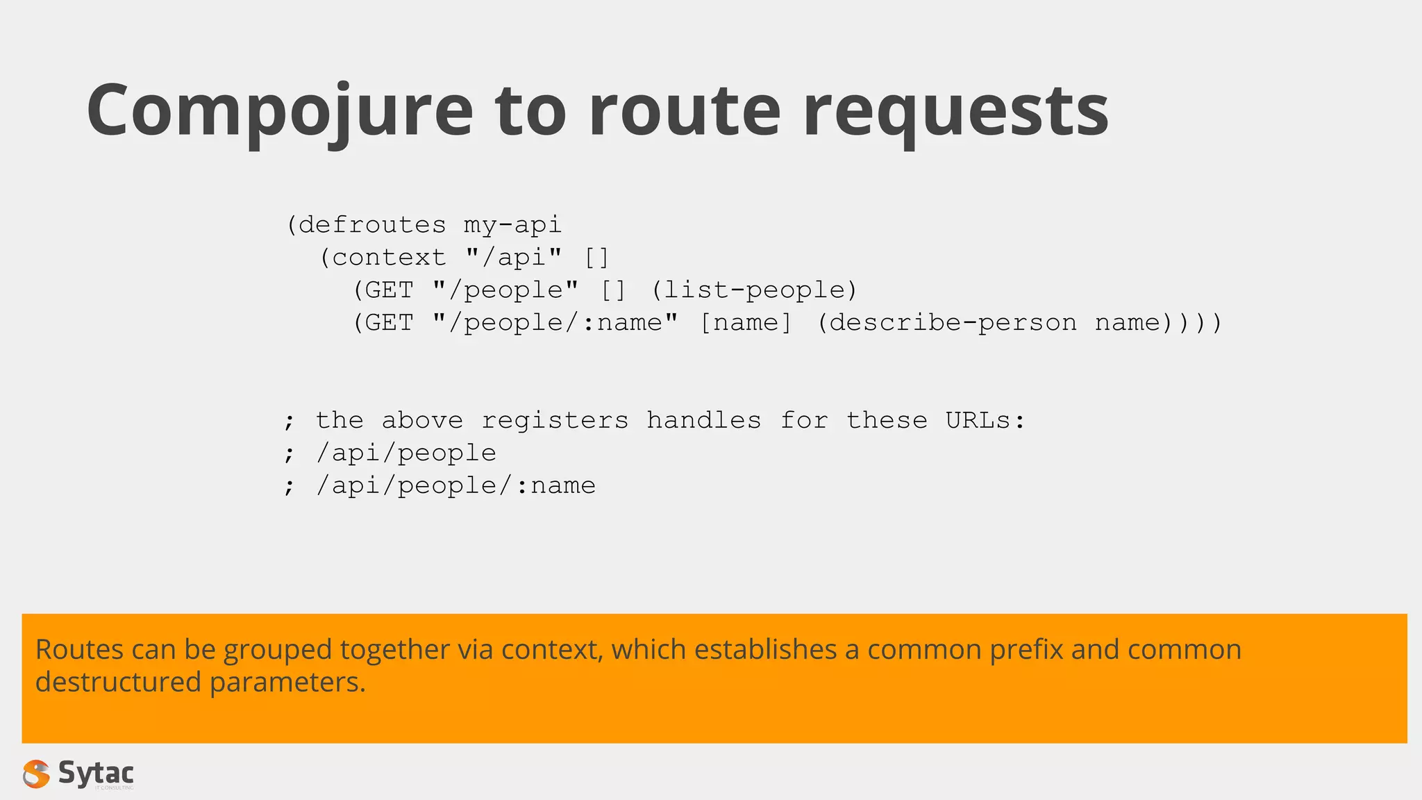 Clojure Workshop: Web development | PPT