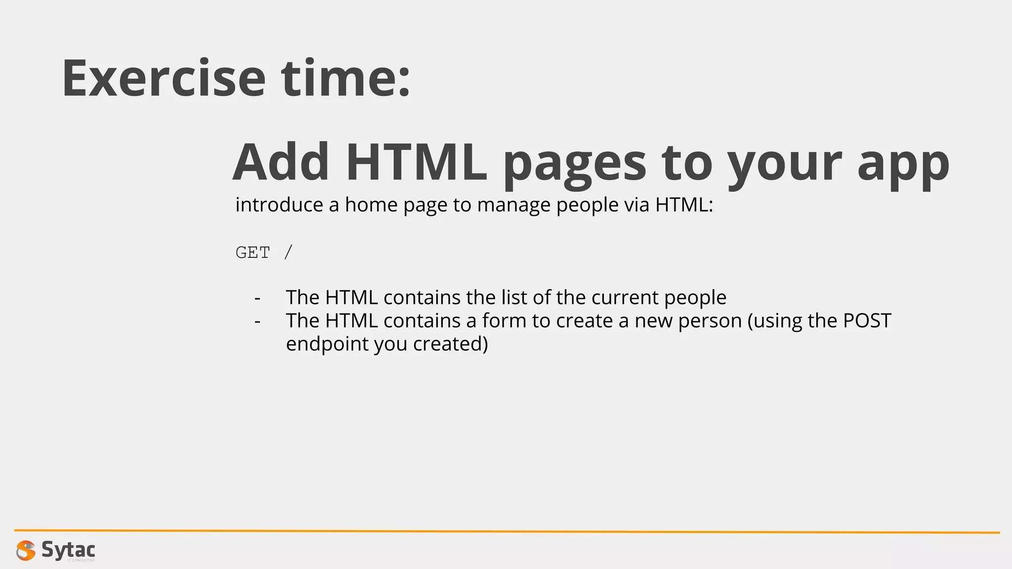 Clojure Workshop: Web development | PPT