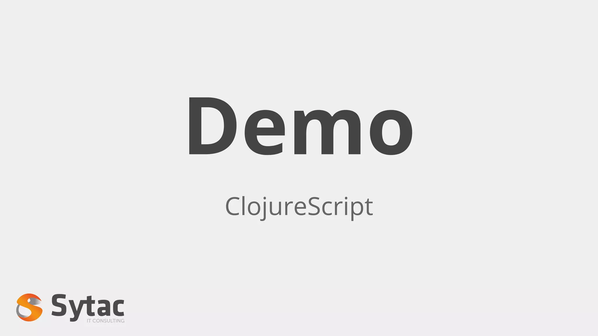 Clojure Workshop: Web development | PPT