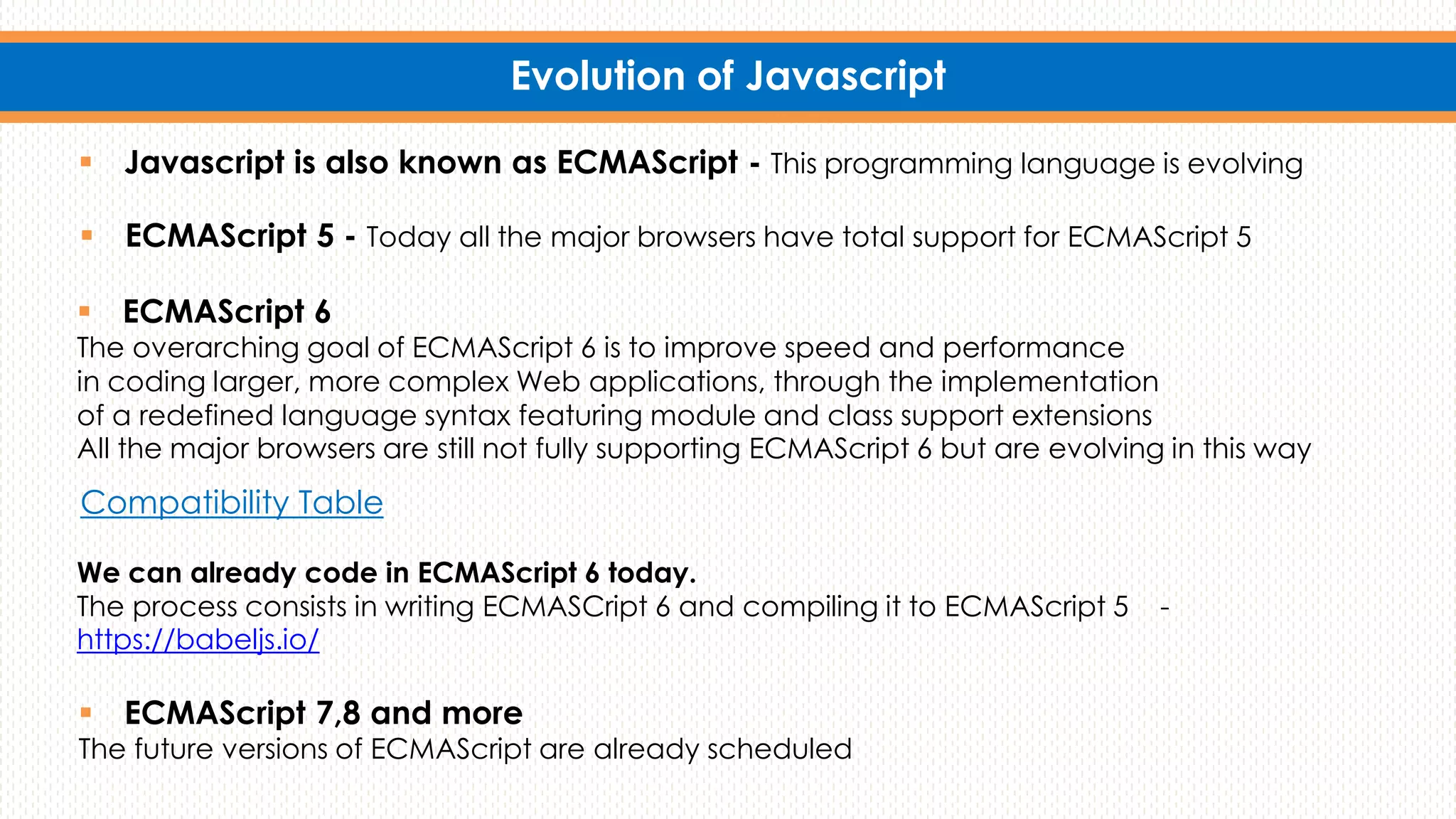 Front End Development | Introduction | PPTX