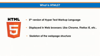 Front End Development | Introduction | PPTX
