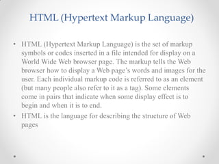 Web Design & Development Courses in Pune| 3DOT Technologies | PDF