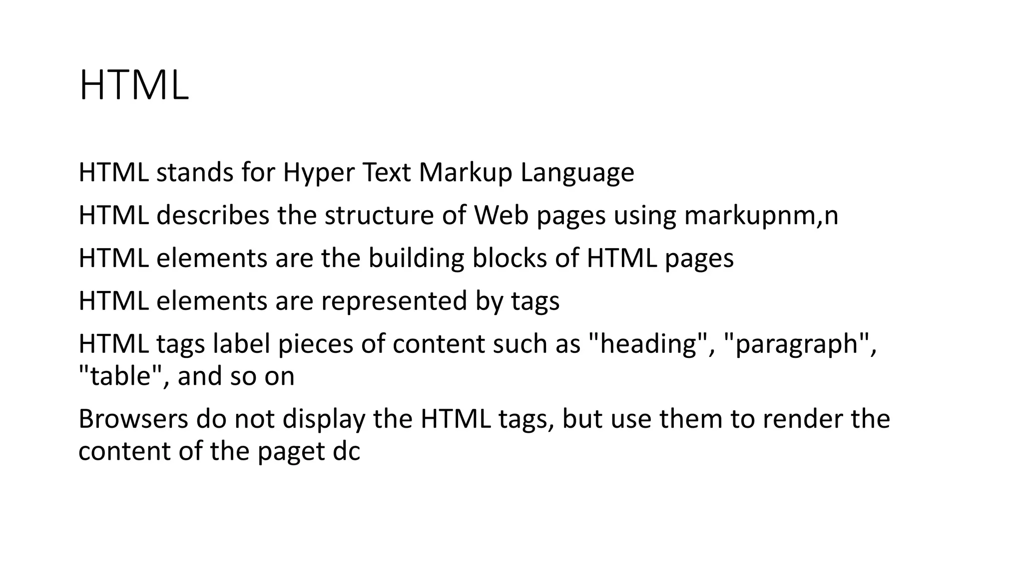 Web Development | PPTX