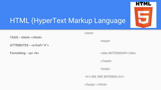 Web development | PPT