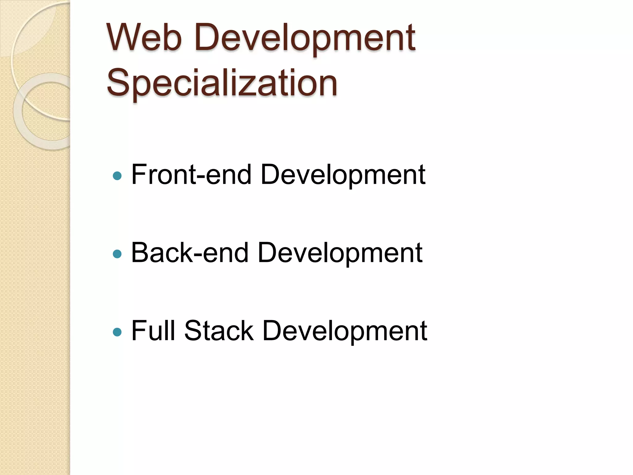 Web Development Using Javascript React Js Node Js Html Css And Sql Ppt