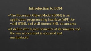 Web development | PPTX | Web Design and HTML | Internet