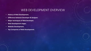 Web development | PPT