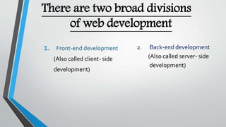 Web development | PPT