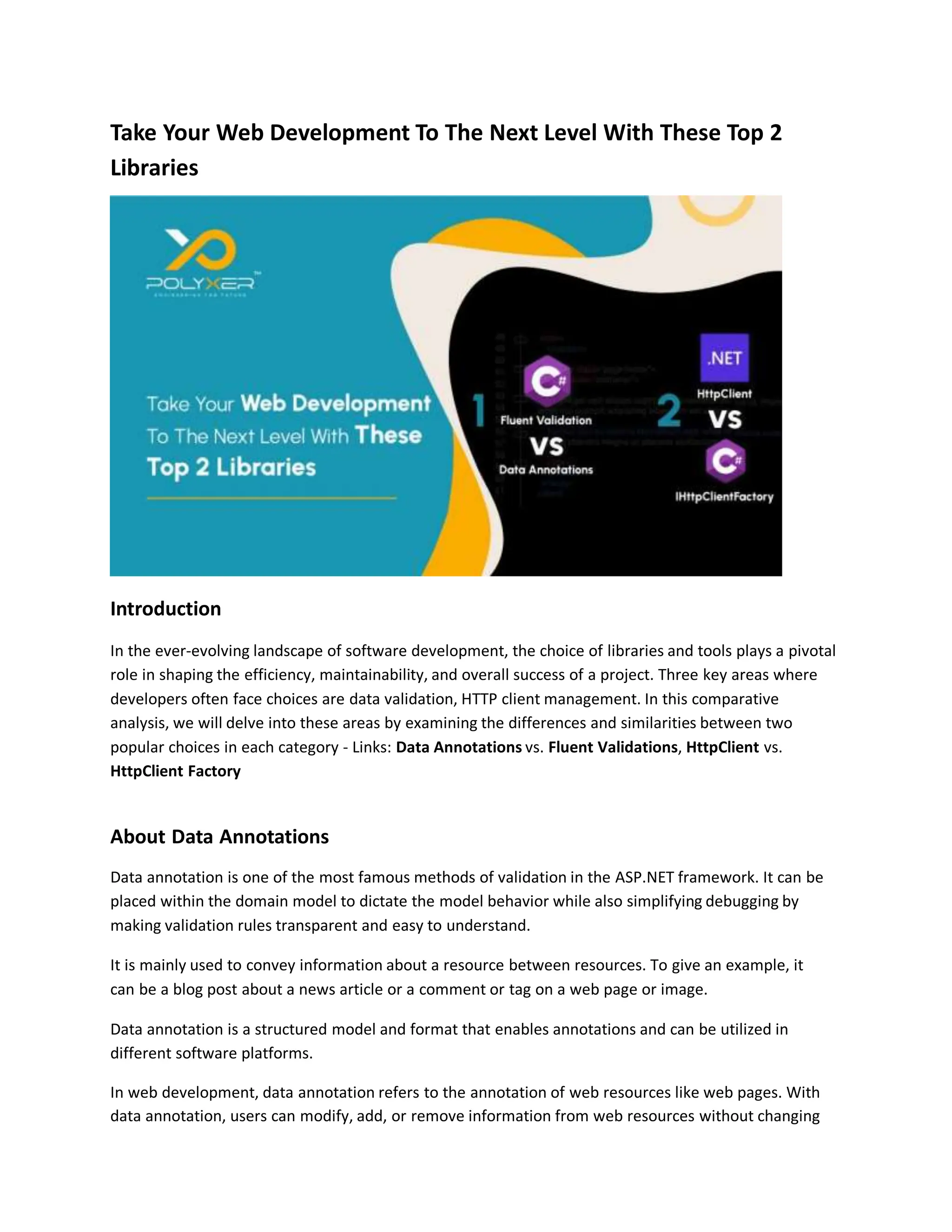 Take Your Web Development To The Next Level With These Top 2 Libraries.pdf