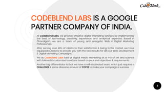 Web development codeblend labs | PPT