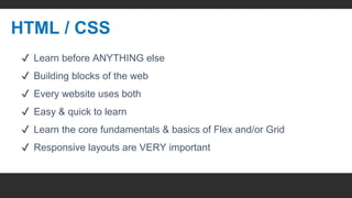 web development full stack | PPTX | Web Development | Internet