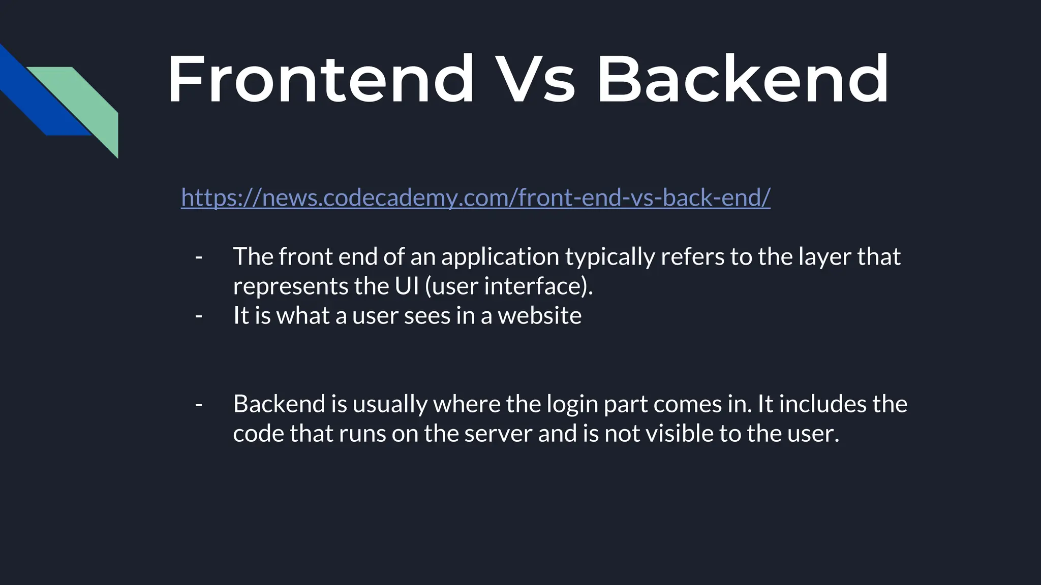 Web Development - Roadmap to MERN stack development | PPTX