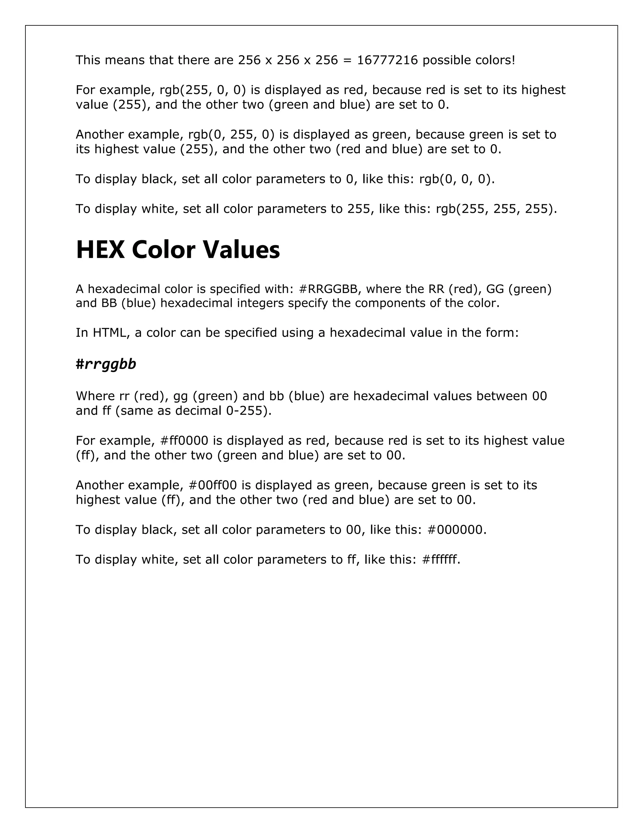 Web Development 2 Html And Css Pdf 