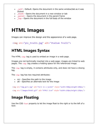 Web Development 3 (HTML & CSS) | PDF
