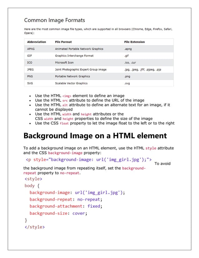 Web Development 3 (HTML & CSS) | PDF