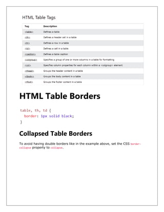 Web Development 3 (HTML & CSS) | PDF