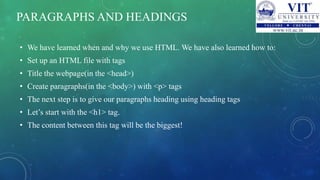 Web development basics | PPTX
