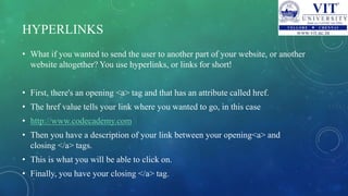 Web development basics | PPTX