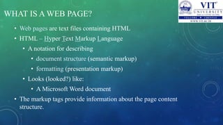 Web development basics | PPTX