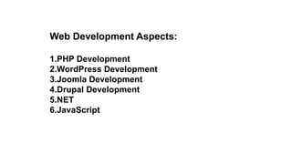Web development classes in pune | PPT
