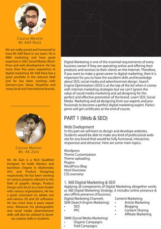 Web Development Courses in Lahore | PDF