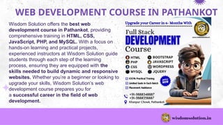 Web Development Course in Pathankot.pptx | Web Development | Internet