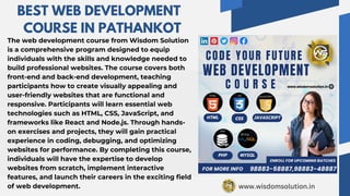 BEST WEB DEVELOPMENT COURSE IN PATHANKOT | PDF