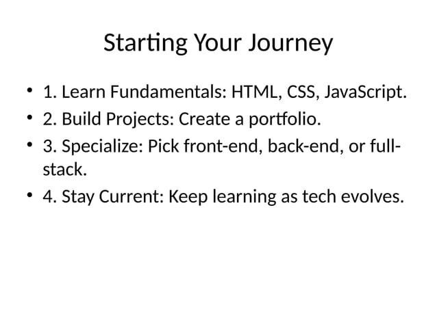 Web Development Detailed Presentation Pptx