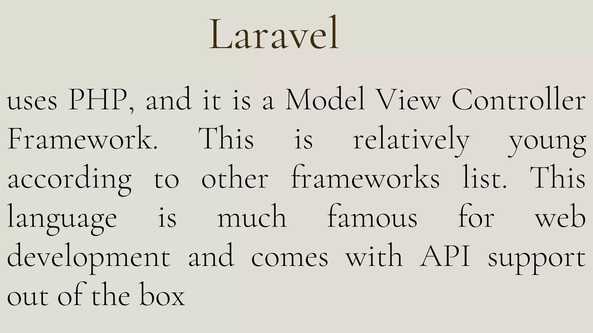 Frameworks for Web Development | PDF