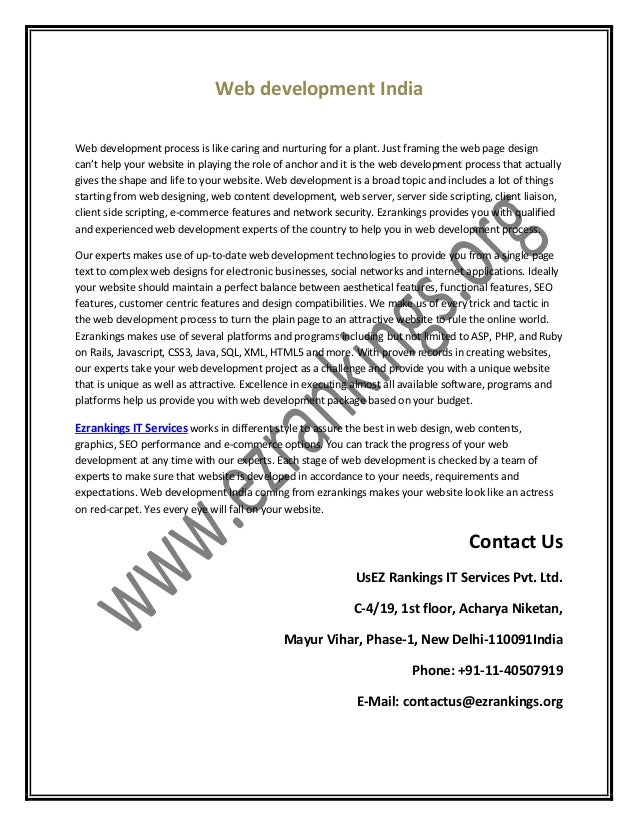 Web development india | PDF