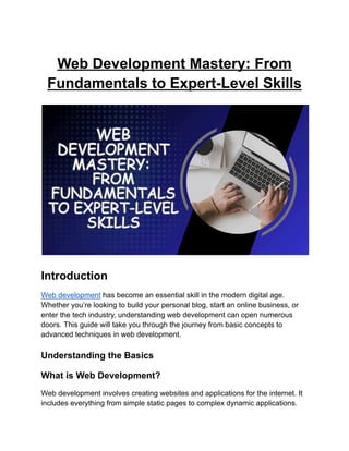 Web Development Mastery_ From Fundamentals to Expert-Level Skills.pdf