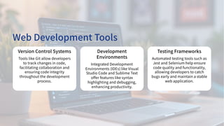 Web Development Overview and solution. Ppt | PDF
