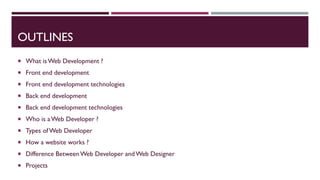 Web development ppt | PDF
