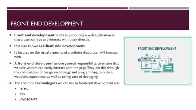 Web development ppt | PDF | Web Design and HTML | Internet
