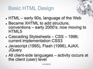 Web development ppt by bsk | PPT