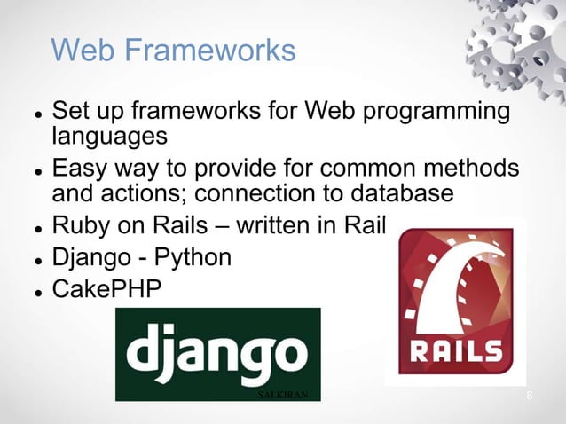 Web development ppt by bsk | PPT