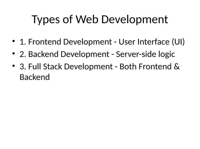 Web_Development_Presentation.pptx for bca | PPTX